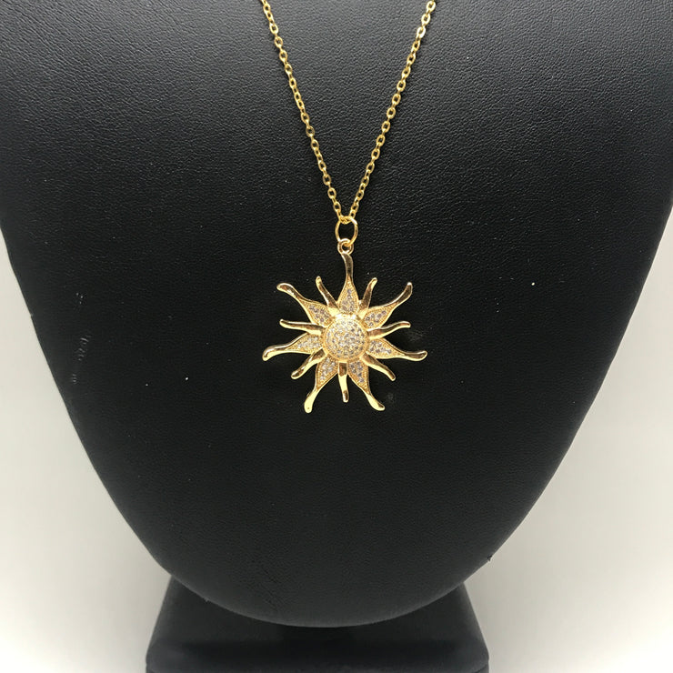 Blazing Sun Necklace – Wire Princess